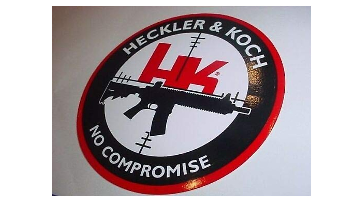 Montree Shop HK No Compromise 4" Gun Decal Sticker Durable Vinyl
