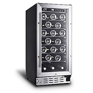 SPT WC-3302USA: 33-Bottle Under-Counter Wine Cooler (Commercial Grade)