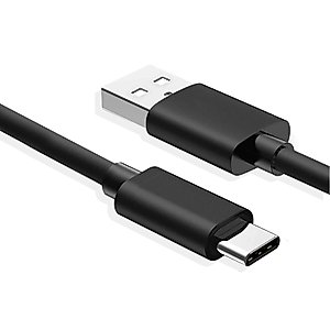 USB-C Charger Charging Cable Cord Compatible for Nebo Omni 2K 3K 2000, Slyde King 2K 500, 12K, Luxtreme, ThruNite T2 TT20 TC20 V2 Catapult V6, Olight Marauder 2 & More USB-C Charging Flashlight Cord