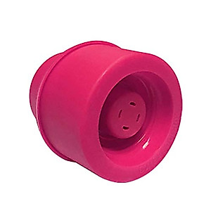 HELYZQ Fizz Keeper! Safe and Durable, Bottle Pump Caps,Bottle Stopper, Pump Bottle Dispenser Cap, Like A Wine Bottle Stopper,Drink Cap,Bottle Cap,Fizzy Sealer,Vacuum Soda Cap, Rose Red, 4.5 x 5 cm