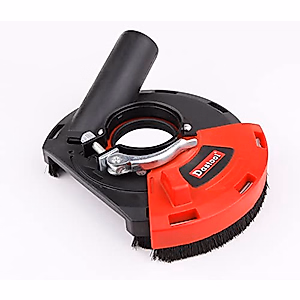 Dastool Expert Surface Grinding Dust Shroud for Angle Grinder, Universal 5-Inch + Diamond grinding cup wheel Dt1701-125D
