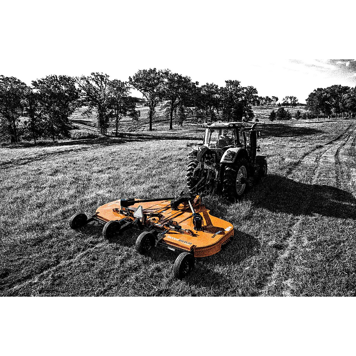 WOODS OEM 1008190 Genuine Replacement 1-1/2 Inch Blade Pin Kit, Compatible BW1260J Batwing Cutter, Authentic Performance Parts for Lawn Mower and Cutter Tractor Attachments