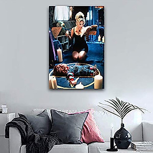 Bride of Chucky Jennifer Tilly Poster Decorative Painting Canvas Wall Art Living Room Posters Bedroom Painting 16"×24"（40*60cm）