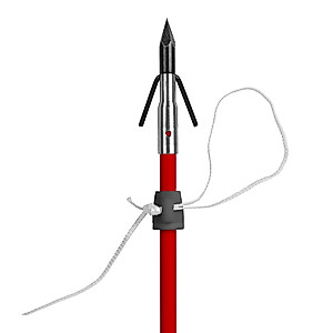 Cajun Bowfishing Arrow Slides 5-Pack - Arrow Snap-Back Preventer Kit - Simple Design, Increased Effectiveness, 5/16" Shaft Compatibility, Complete Set of 5 for Continuous Use