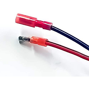 Amtrak Solar 15' Solar Panel Extension Wire with Bullet Connectors, 14/16” Gauge Wires for Outdoor Use