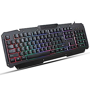 Hibye USB Wired Backlit Gaming Keyboard Mechanical Keyboard for Computer PC Laptop Game Player Equipment Accessories Keyboard Mouse Combo