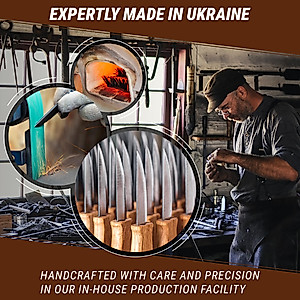 BeaverCraft Sloyd Knife C4s 3.14" Wood Carving Sloyd Knife with Leather Sheath for Whittling and Roughing for Beginners and Profi Durable High Carbon Steel - Spoon Carving Tools Thin Wood Working