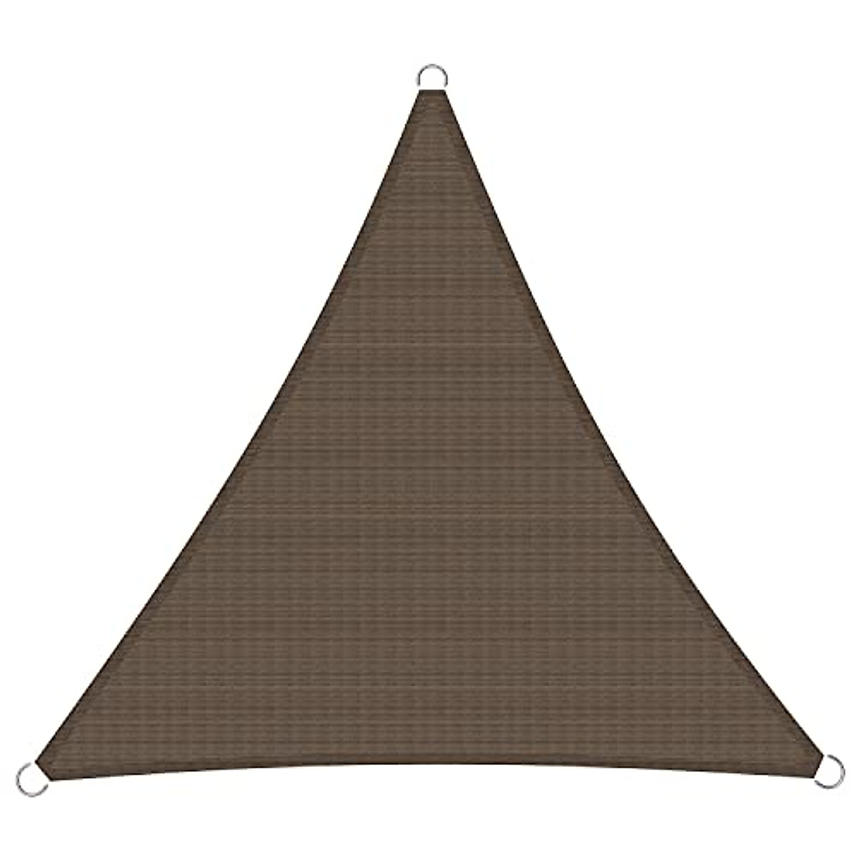 FLORALEAF 12'x12'x12' Sun Shade Sail Triangle Canopy UV Block Sun Shade for Outdoor Patio Garden Backyard Awning