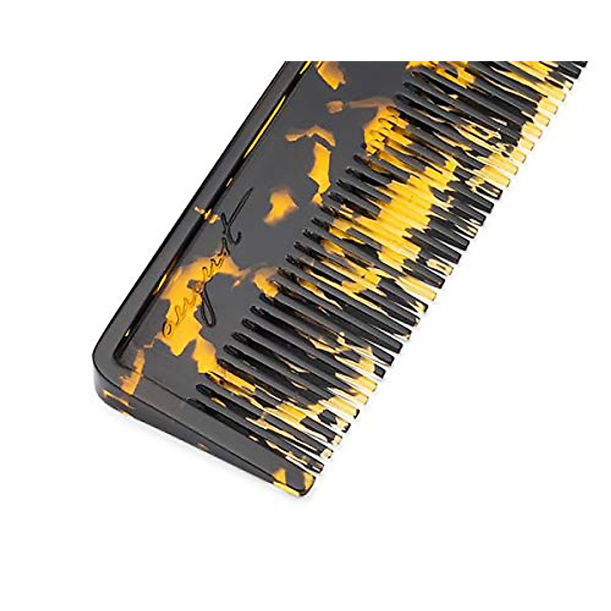 AUGUST GROOMING Vanity Comb in Canary