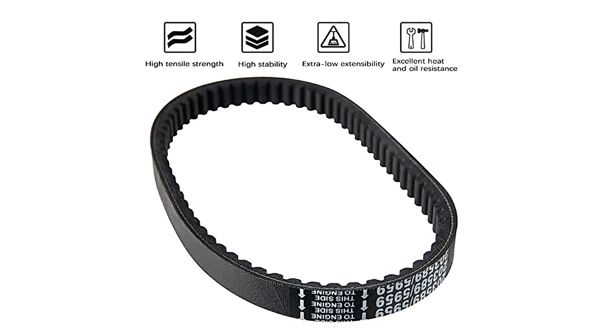 30 Series Go Kart Drive Belt - Reliable Replacement 3Pcs