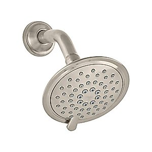 American Standard 1660738.295 Romantic 1.8 G Patience Water Saving Showerhead, Brushed Nickel