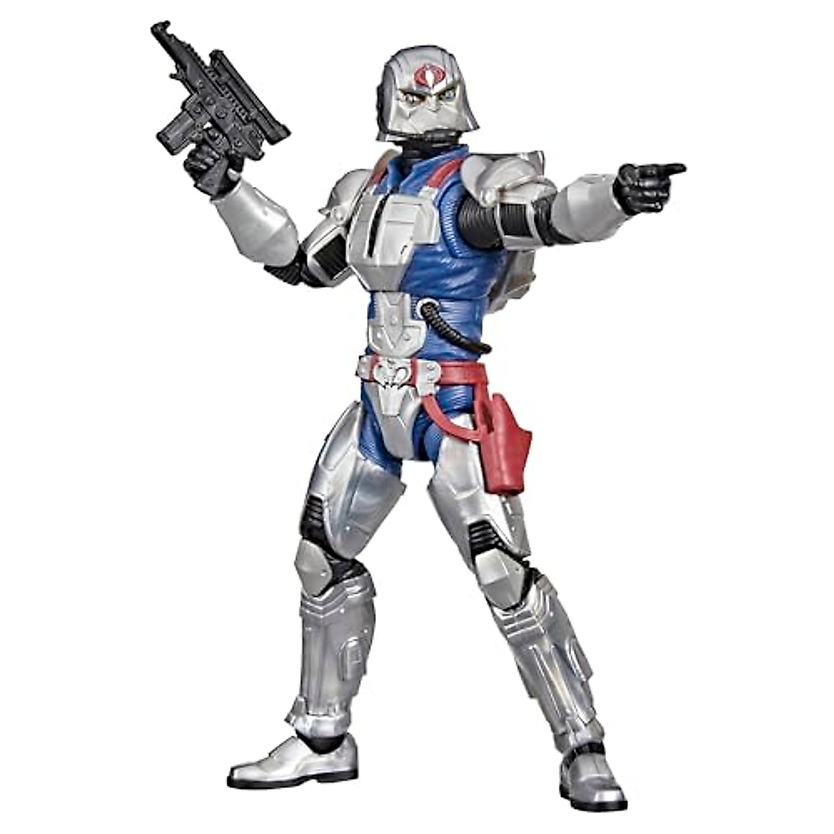 G.I. Joe Classified Series #168, Cobra Commander with Combat Armor, Collectible 6 Inch Action Figure with 7 Accessories
