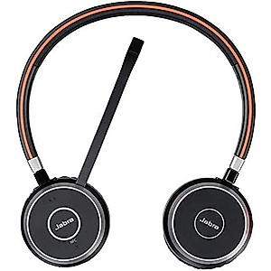 Jabra Evolve 65 MS Wireless Stereo Headset (Renewed)