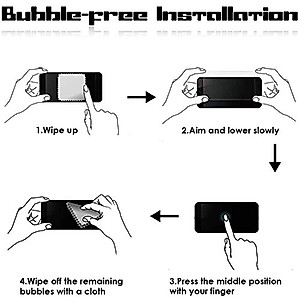 Phone Case for Nokia C1 Plus (5.45"), with [1 x Tempered Glass Protective Film], KJYF Clear Soft TPU Shell Ultra-Thin [Anti-Scratch] [Anti-Yellow] Case for Nokia C1 Plus - Girl