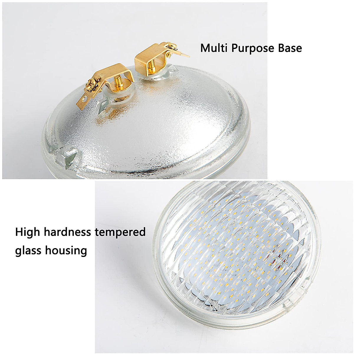 Beonllay PAR36 LED Landscape Bulb 9W(50W Halogen Equivalent) 900LM 3000K Warm White 12V-36V DC/AC Low Voltage PAR36 LED Tractor Light, 4Pack