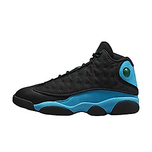 Jordan mens 13 Retro Shoes, Black/University Blue/Black, 9.5