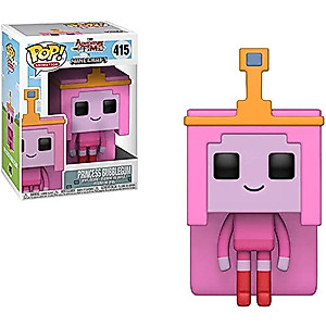 Funko Pop Television: Adventure Time - Minecraft Princess Bubblegum Collectible Figure, Multicolor