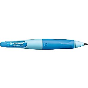 STABILO Handwriting Pencil EASYergo 3.15 - Left Handed - light Blue/Dark Blue