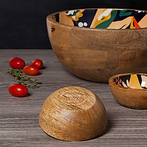 Danica Studio Superbloom Mango Wood Mini Bowl, 4 inches DIA