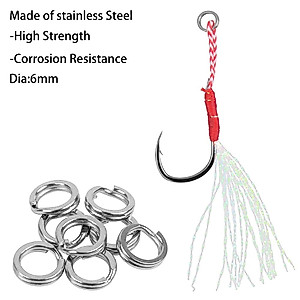 moisture Fishinghooks 100 PCS Casting Auxiliary Hook Slow Pose Bait Bass Fishing Hook Hook Bundled Fish Hook with Feather Sea Fishing Hook Fishing Hook (Size : 15#)