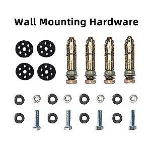 JEACENT Wall Mounting Bracket Rust Free Stainless Steel Support for 9000-24000BTU Condenser Ductless Mini Split Air Conditioner Heat Pump Systems
