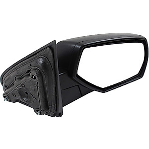 Kool Vue Passenger Side Non-Electric Mirror for Chevrolet Silverado 1500 GMC Sierra 1500 2014-2018 Manual Fold Without Signal Light, Blind Spot, Memory & Puddle Lamp Textured