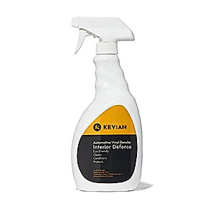 KevianClean Interior Defense Car Vinyl Protectant Dashboard Cleaner for Auto, RV, Boat, Marine, Aircraft - Best Treatment for Bonded, PU & Faux Leather Furniture - Matte Finish 24 oz