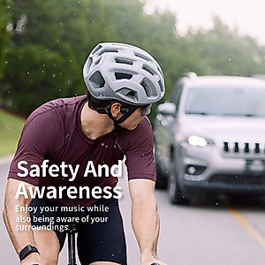 Uigsas Bone Conduction Headphones Open Ear Bluetooth Wireless On Ear Headphones Headset for Sport and Running Built-in Mic Wireless Earphone Headset