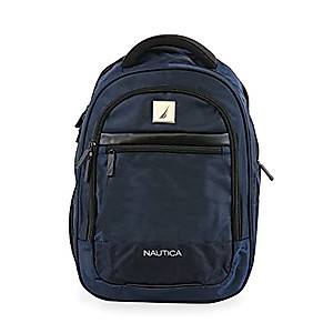 Nautica Backpack, Navy, 18"