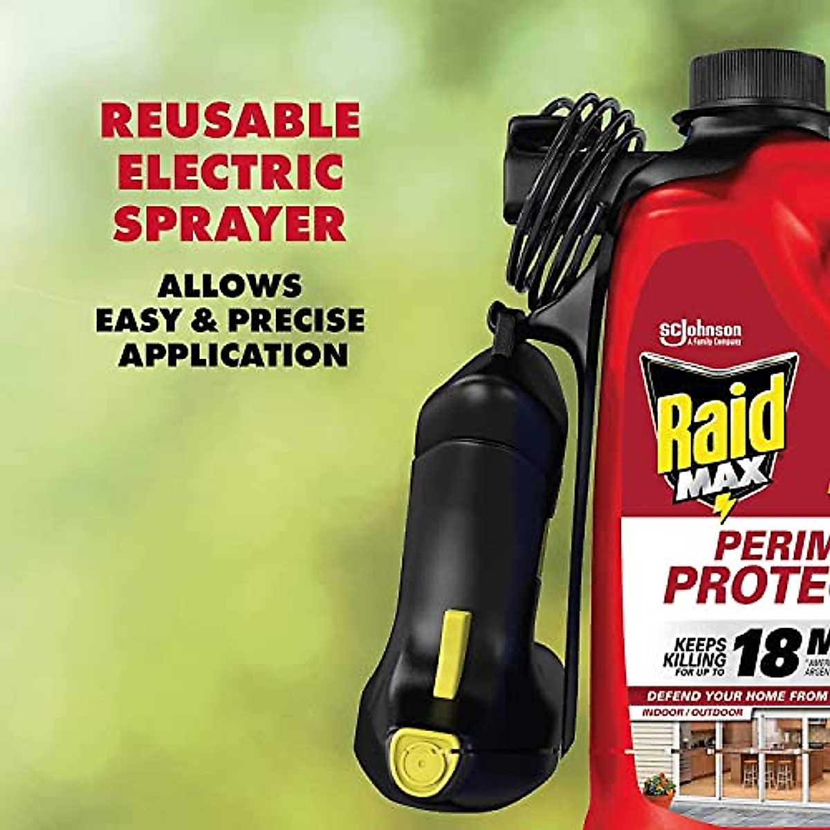 Raid Max Perimeter Protection Trigger Starter For Insects 64 oz