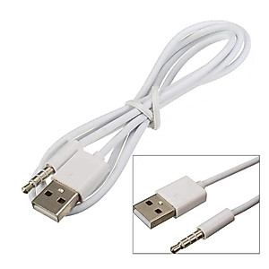 ZIMRIT 3.5mm Male AUX to USB 2.0 Adapter