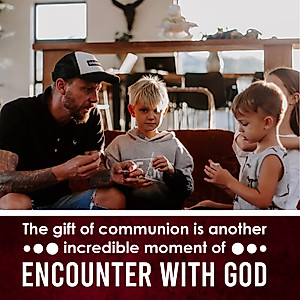 The Miracle Meal Pre-filled Communion Cups and Wafer Set - Box of 100 - with 100% Trusted Concord Grape Juice & Wafer - Made in the USA - Premium Quality Guaranteed