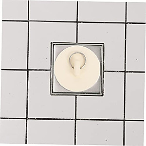 WOONEKY 6pcs Rubber Sink Stopper Kitchen Sink Plug Bath Plugs Drain Stopper Bathroom Drain Cover Bathtub Stoppers Bathroom Sink Stopper Bathtub Drain Bath Tub Stoppers Drain Plug White