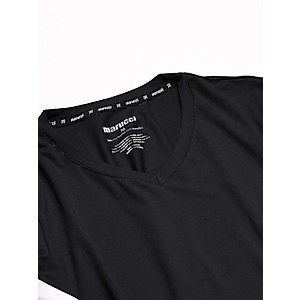 Marucci Sports Equipment Sports, MASBVPM2-BK-AS, Softball V-Neck Performance Tee