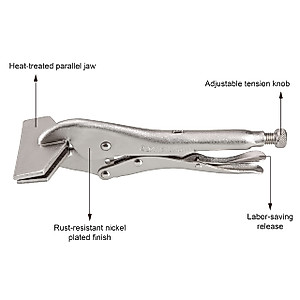 Olympia Tools 10" Locking Sheet Metal C-Clamp, 11-410