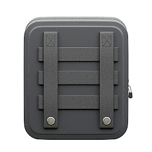 SealBags Large Water Resistant Tactical MOLLE Pouch for Hiking, Tools and Camping Gear. Durable Thermoplastic Design and Molle Compatible with Backpacks, Tactical Belts, Waist Bags and More