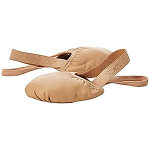 Capezio womens Leather Pirouette Ii Dance Shoe, Nude, Large US