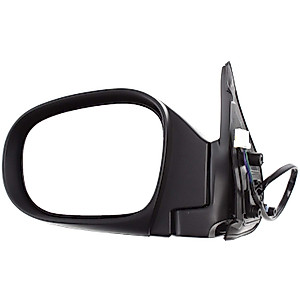 Kool Vue Left Power Heated Door Mirror Compatible With Nissan Pathfinder 2000-2004 Paintable Build Date From November 2000
