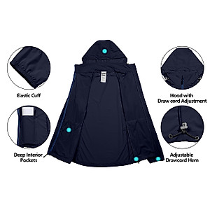 Little Donkey Andy Men's UPF 50+ Jacket Sun Protection Breathable, Quick-Dry Summer Shirts Lightweight Packable for Running Hiking (Outer Space M)