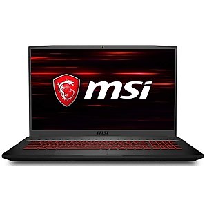 MSI GF75 Thin 9SC-278 17.3" 120Hz FHD Gaming Laptop, Intel Core i7-9750H, NVIDIA GTX 1650, 16GB, 512GB Nvme SSD, Win10