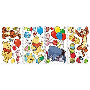 RoomMates RMK1498SCS Winnie The Pooh and Friends Peel and Stick Wall Decals