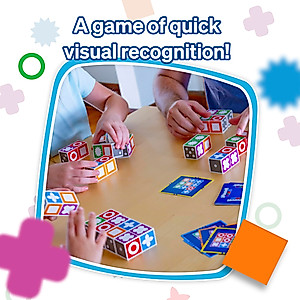 Foxmind Match Madness Board Game, Dual Mode Visual Recognition Matching Board Game, Fast Paced Puzzle Game to Develop Problem Solving Skills, Fun Board Games for Adults and Family