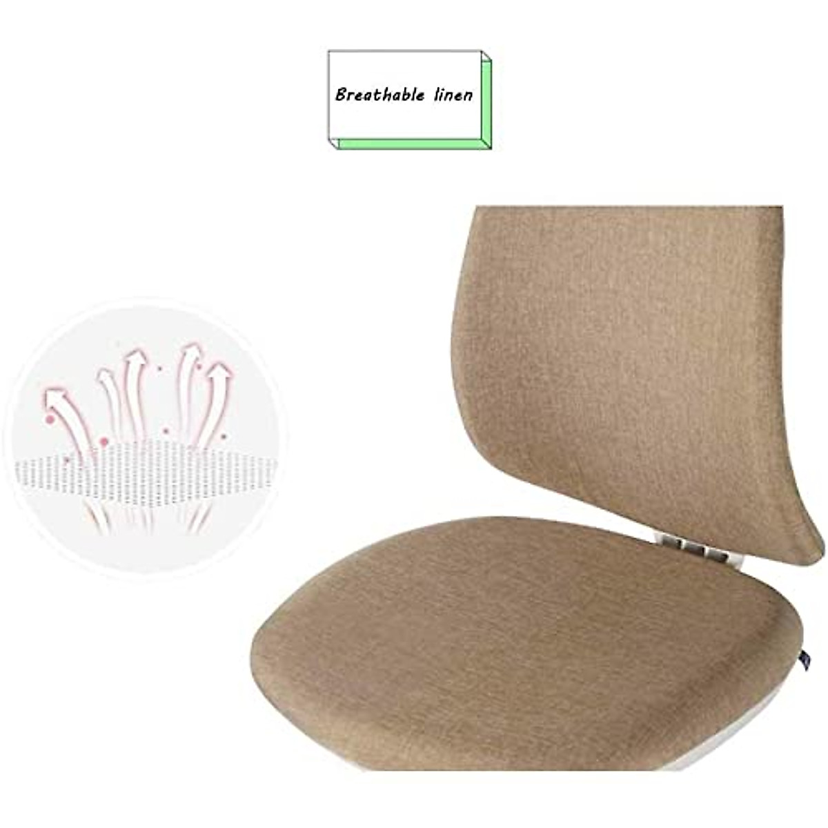 Office Chair Ergonomic Pedal Computer Chair Lift Swivel Chair Office Chair Study Table and Chair Game Chair Work Chair Chair (Color : A) Needed