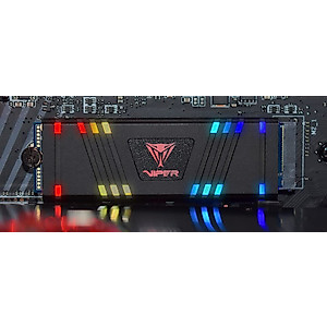 Patriot Memory Viper VPR400 1TB Internal RGB SSD W/HS - NVMe PCIe Gen 4x4 - M.2 2280 - Solid State Drive - VPR400-1TBM28H