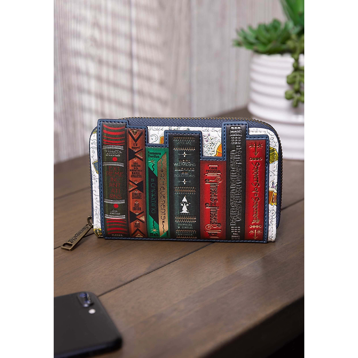 Loungefly Fantastic Beasts Magical Books Zip Around Wallet