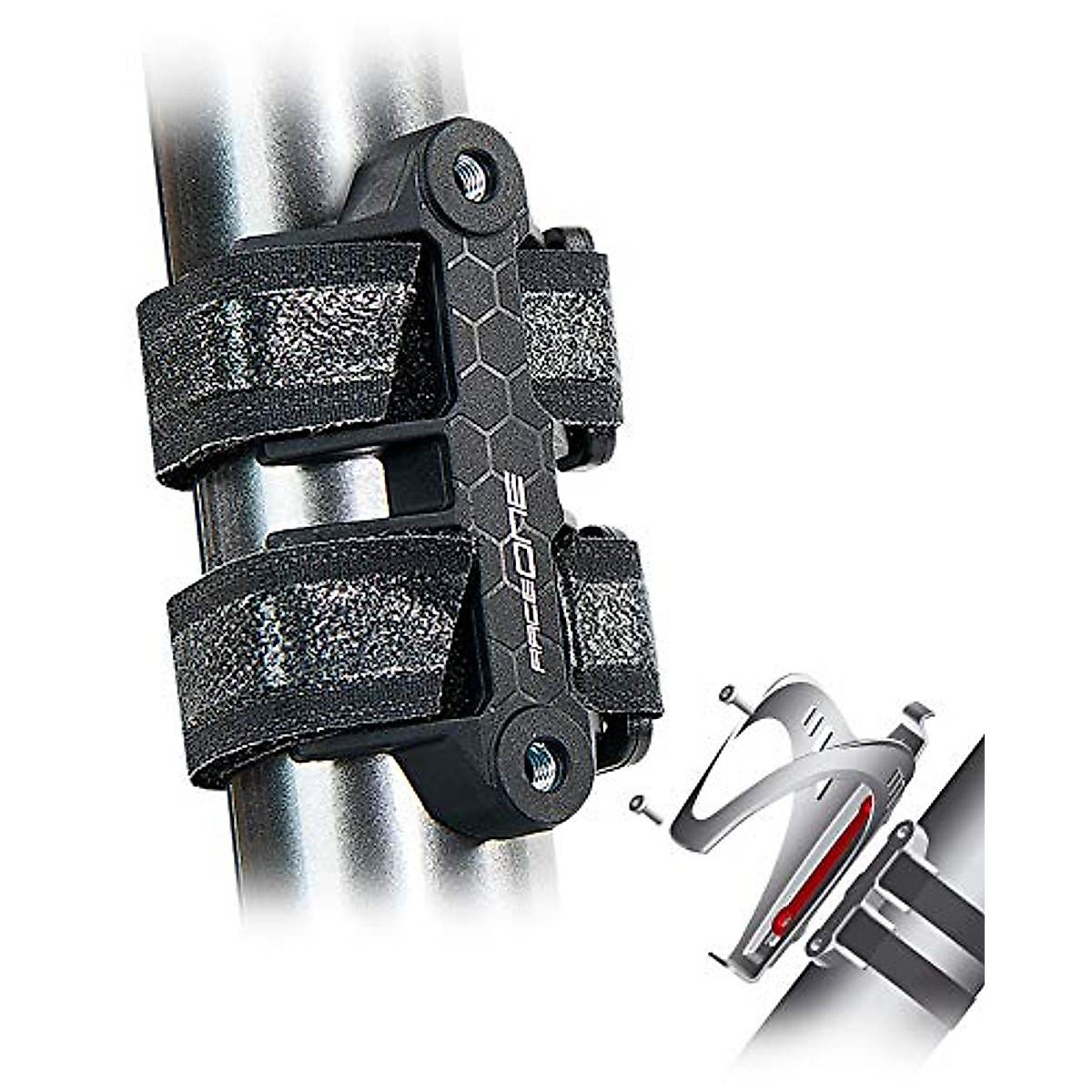 RaceOne Unisex_Adult Bicycle Accessories and adapters, Black, XL