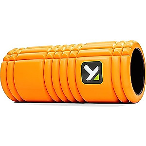 TriggerPoint GRID Foam Roller with Free Online Instructional Videos, Original (13-inch), Orange