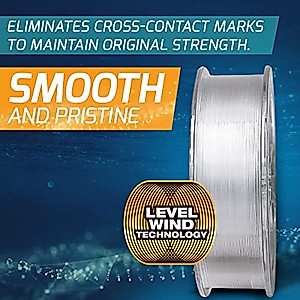 Seaguar IceX 100% Fluorocarbon Fishing Line, Abrasion Resistance, Made for Hard Water 4lbs, 50yds Break Strength/Length - 04ICE50