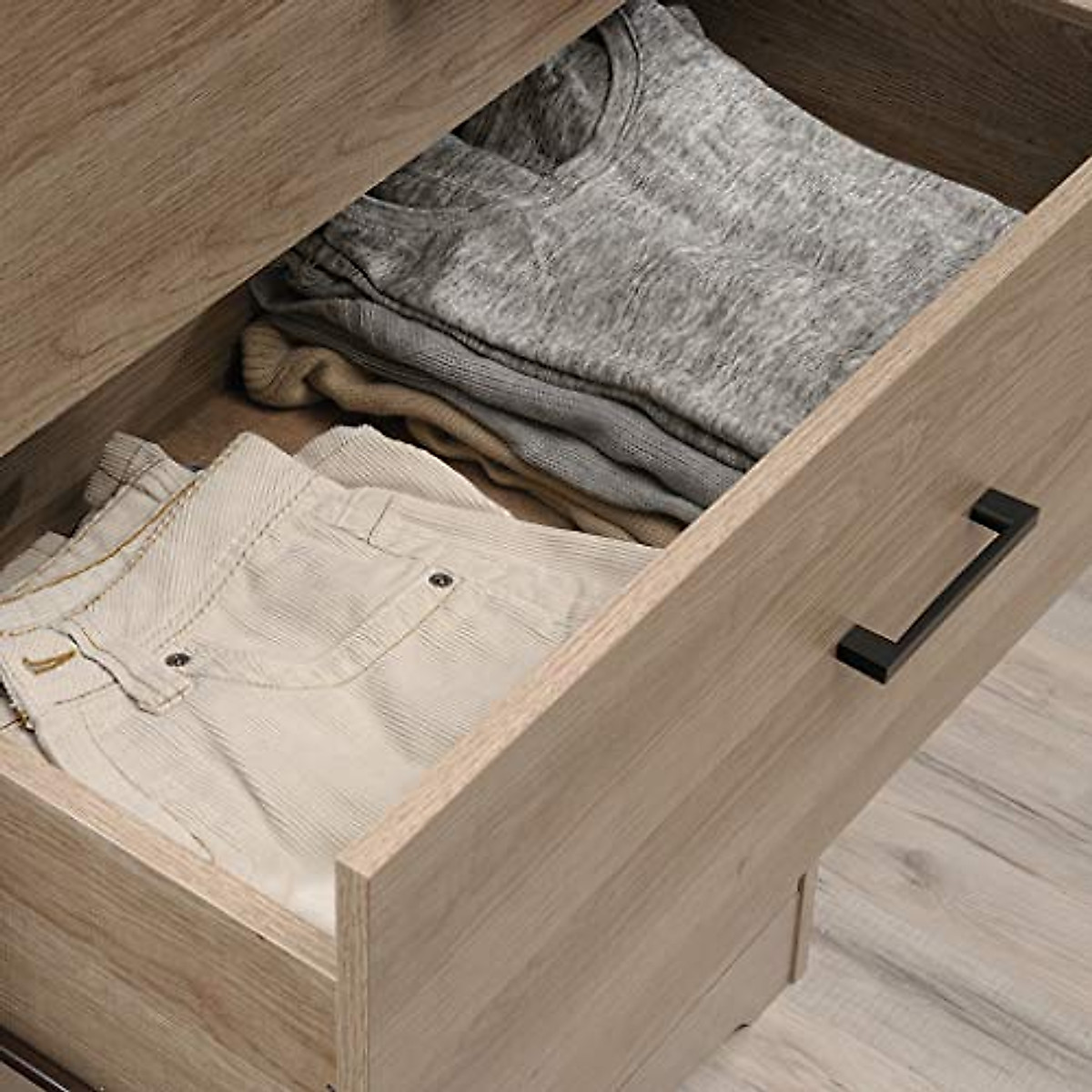 Sauder Beginnings 4-Drawer Chest, Summer Oak Finish