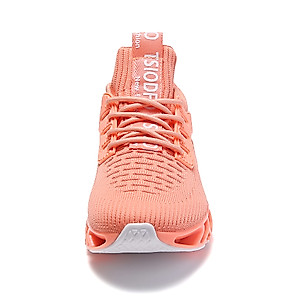 SKDOIUL Tennis Shoes for Women Sneakers Size 11 Pink Casual mesh Sport Walking Shoes Breathable Athletic Workout Running Sneakers